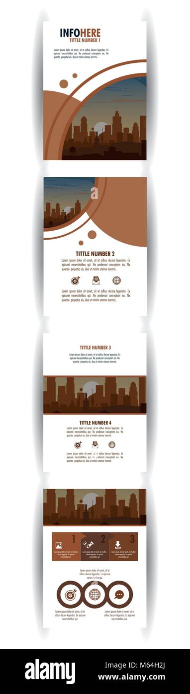 City brochure infographic Stock Vector Image & Art - Alamy