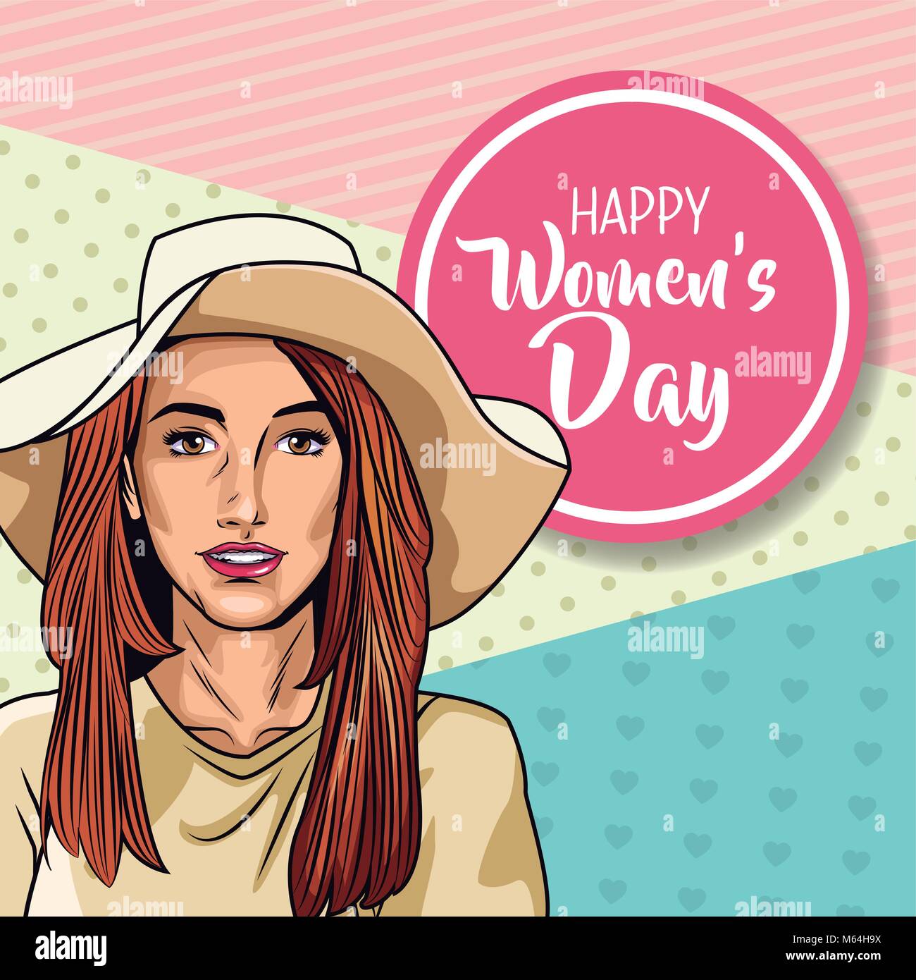 Happy Mothers Day Pop Art Stock Vector Image And Art Alamy