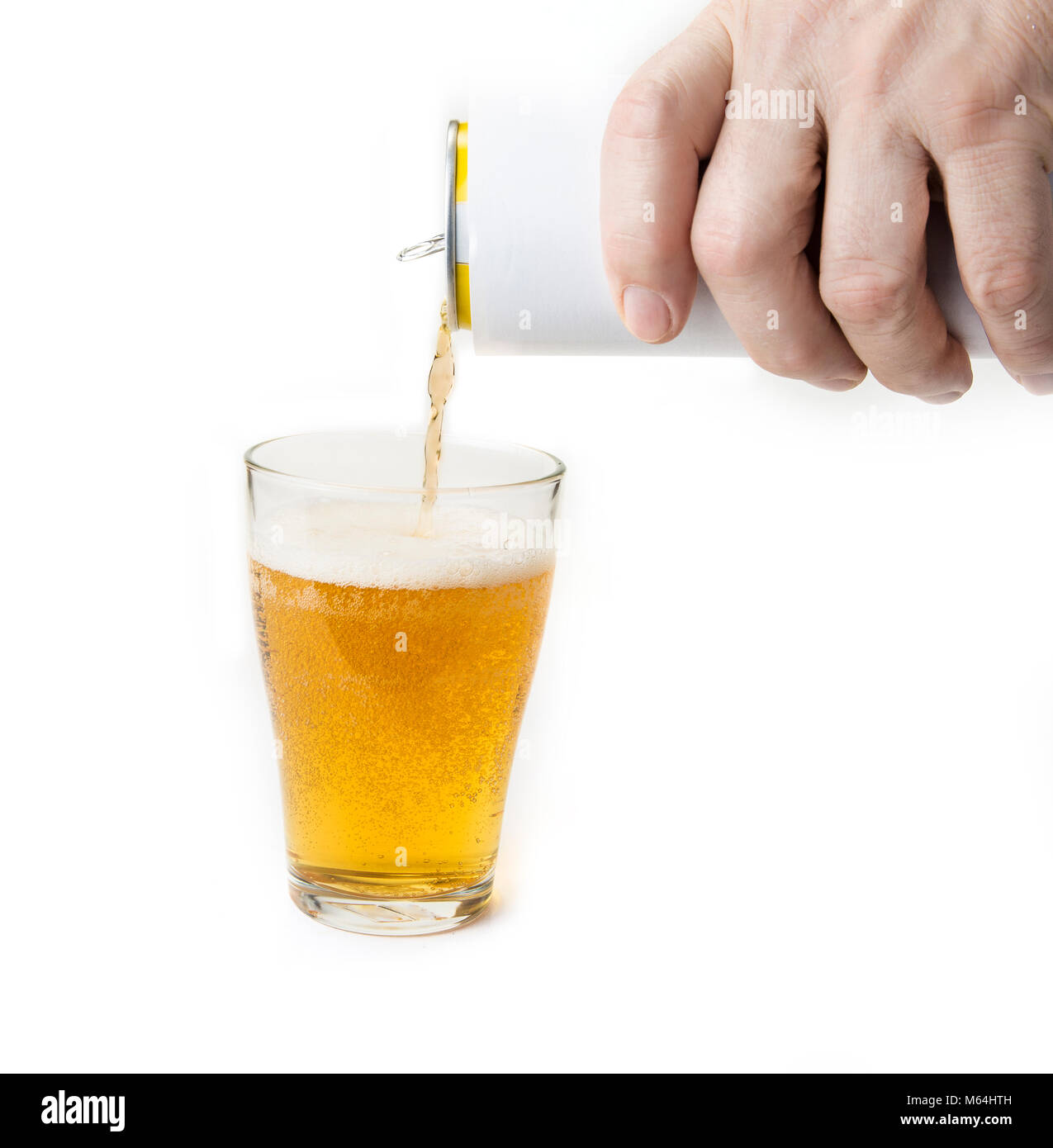 Pouring Beer Can