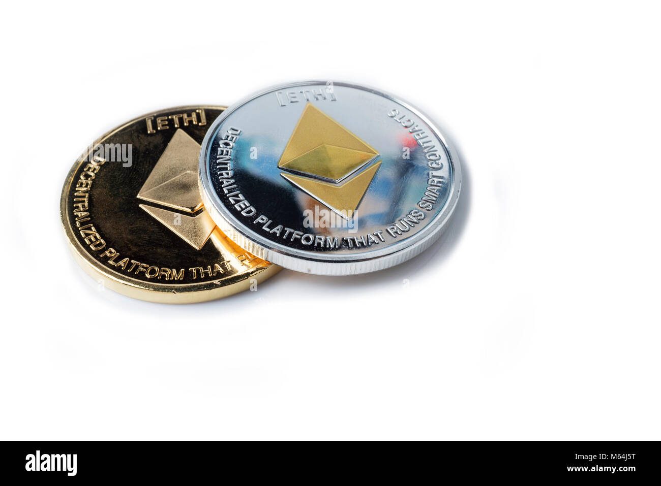 Ethereum silver Cut Out Stock Images & Pictures - Alamy