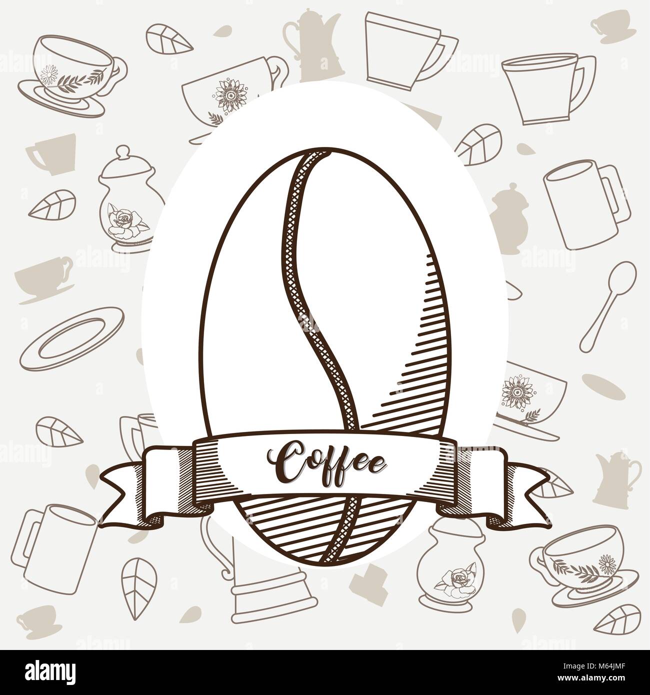 Cookies with ribbon Stock Vector Images - Alamy