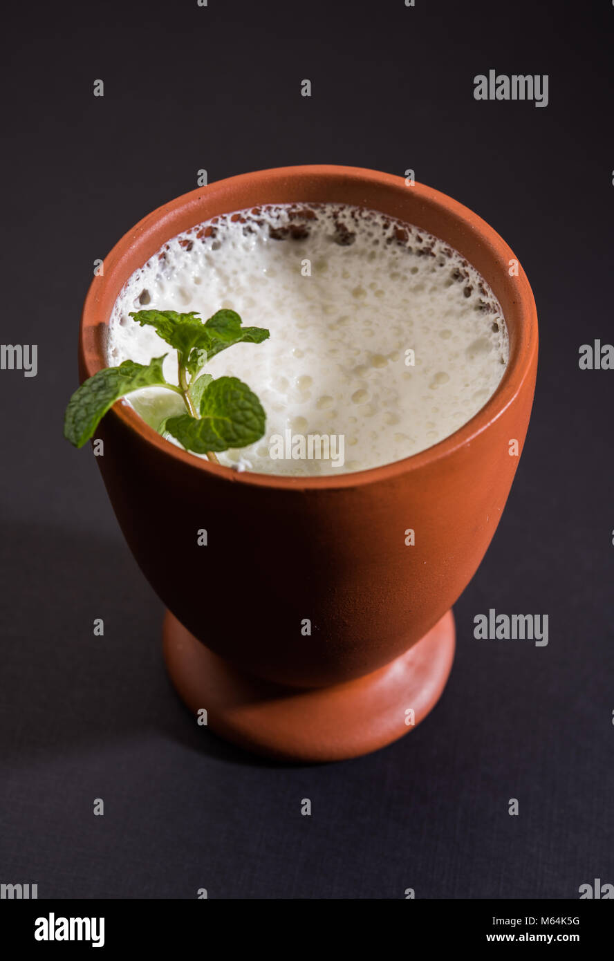 Sweet curd in clay pot india hi-res stock photography and images - Alamy
