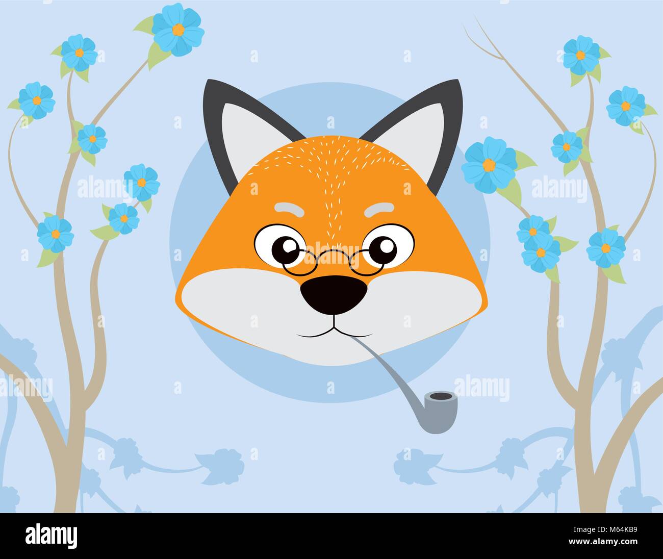 fox cute cartoon Stock Vector Image & Art - Alamy
