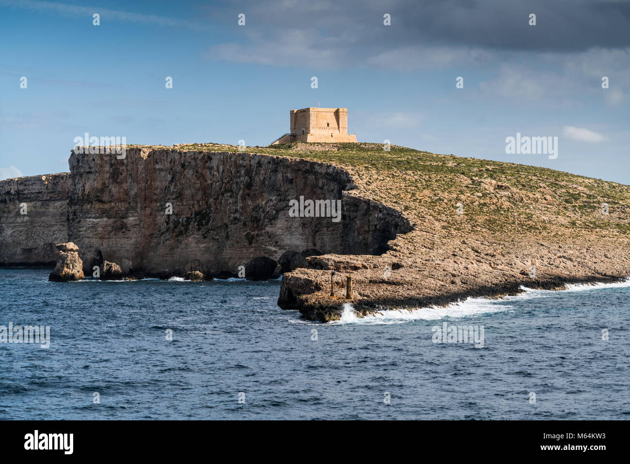 St. Mary's Tower, Malta, Europe Stock Photo - Alamy