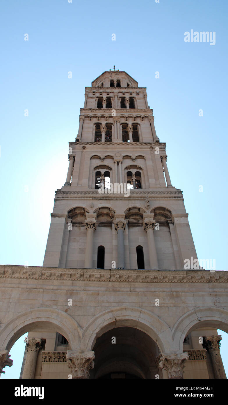 St Domnius Cathedral bell tower, Split, Croatia Stock Photo - Alamy