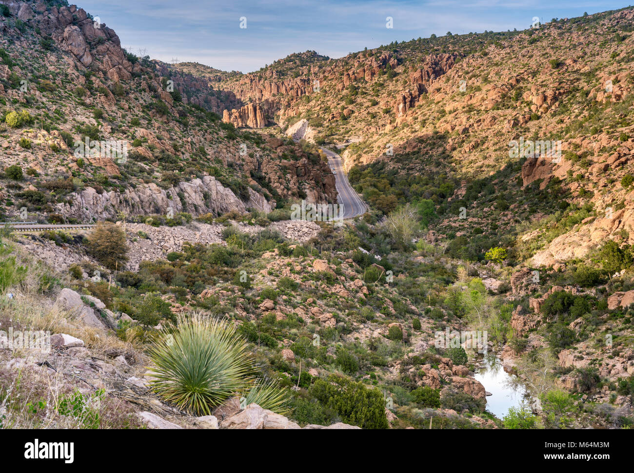 Devils Canyon in Superstition Mountains, Gila Pinal Scenic Road, at ...