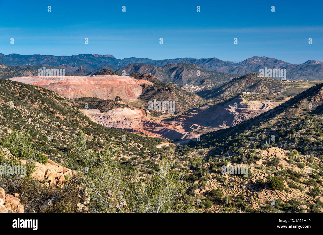 Carlota Valley Copper Mine, open-pit mine operated by KGHM ...