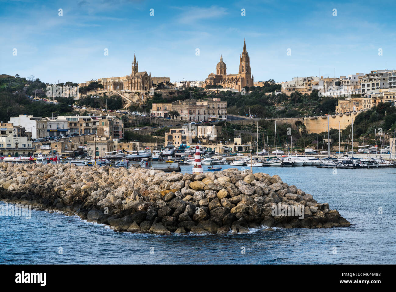 Mgarr marina hi-res stock photography and images - Alamy