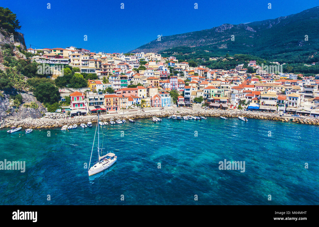 Parga corfu hi-res stock photography and images - Alamy