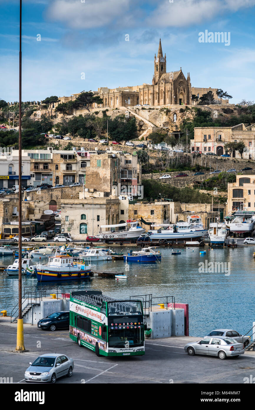 Marina, Mgarr, Gozo, Malta, Europe Stock Photo - Alamy