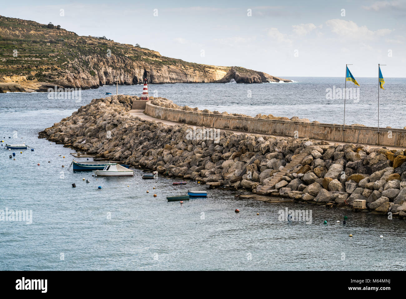 Marina, Mgarr, Gozo, Malta, Europe Stock Photo - Alamy