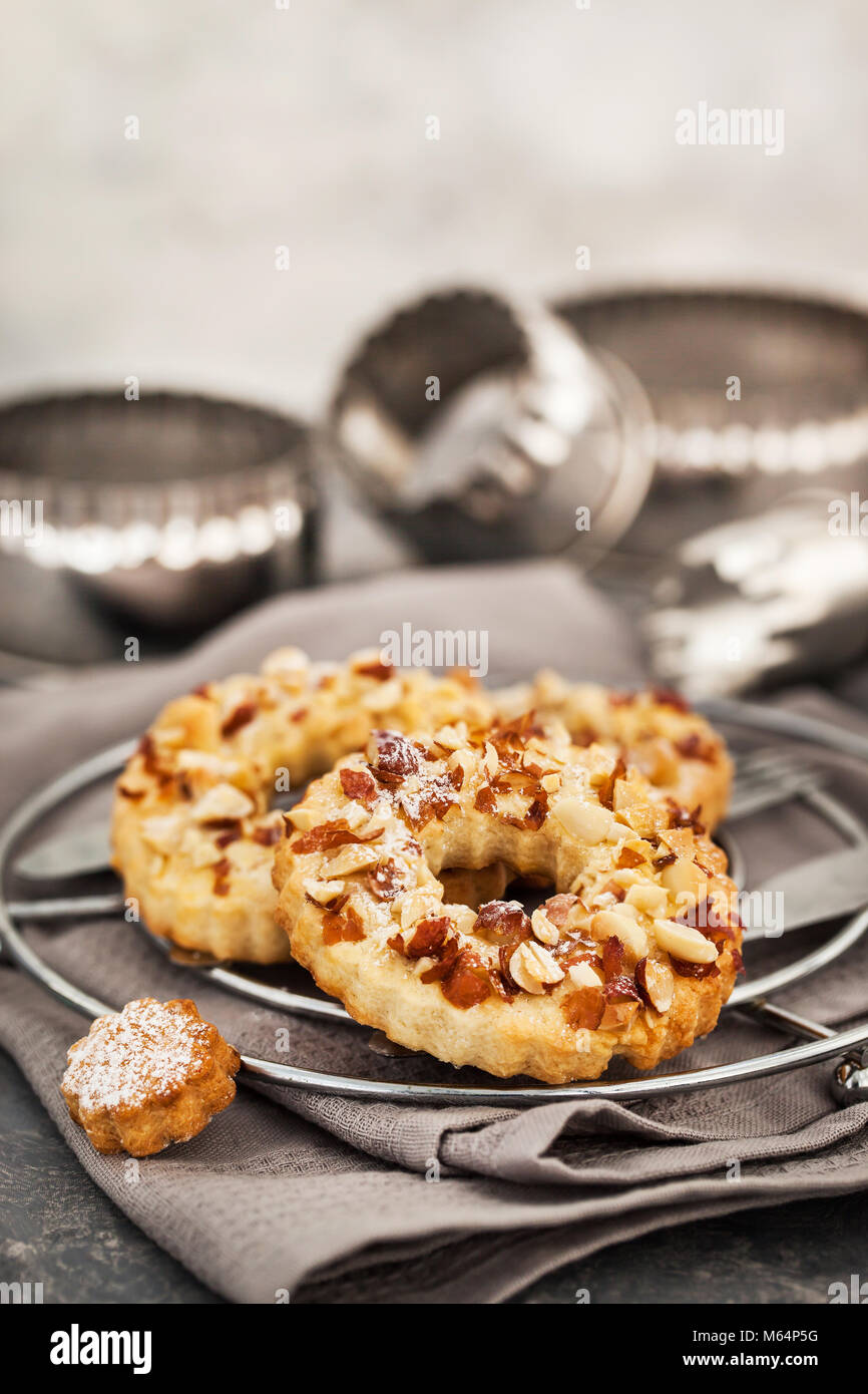 Shortbread cookie ring peanuts on hi-res stock photography and images ...