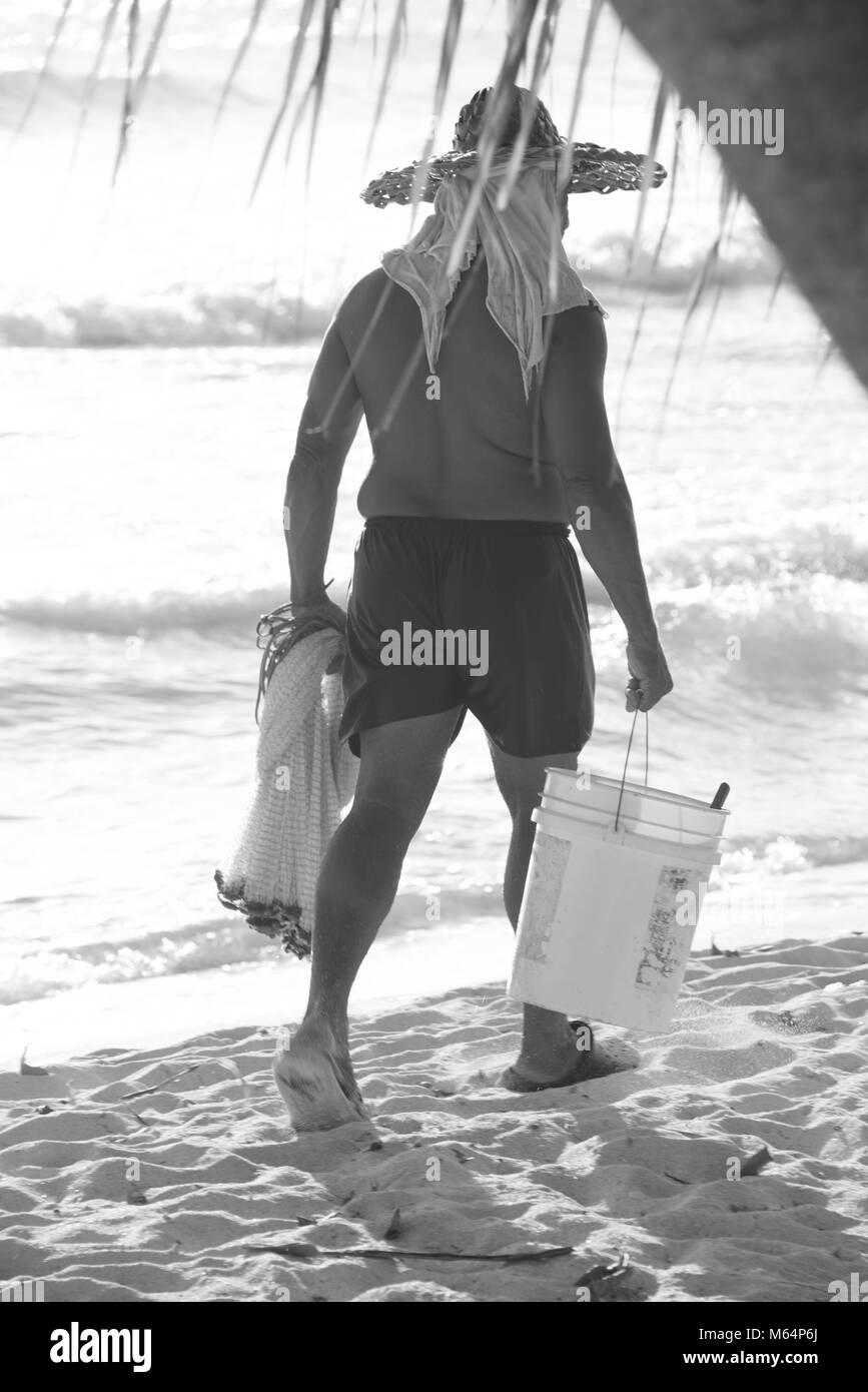 Going for fishing Black and White Stock Photos & Images - Alamy