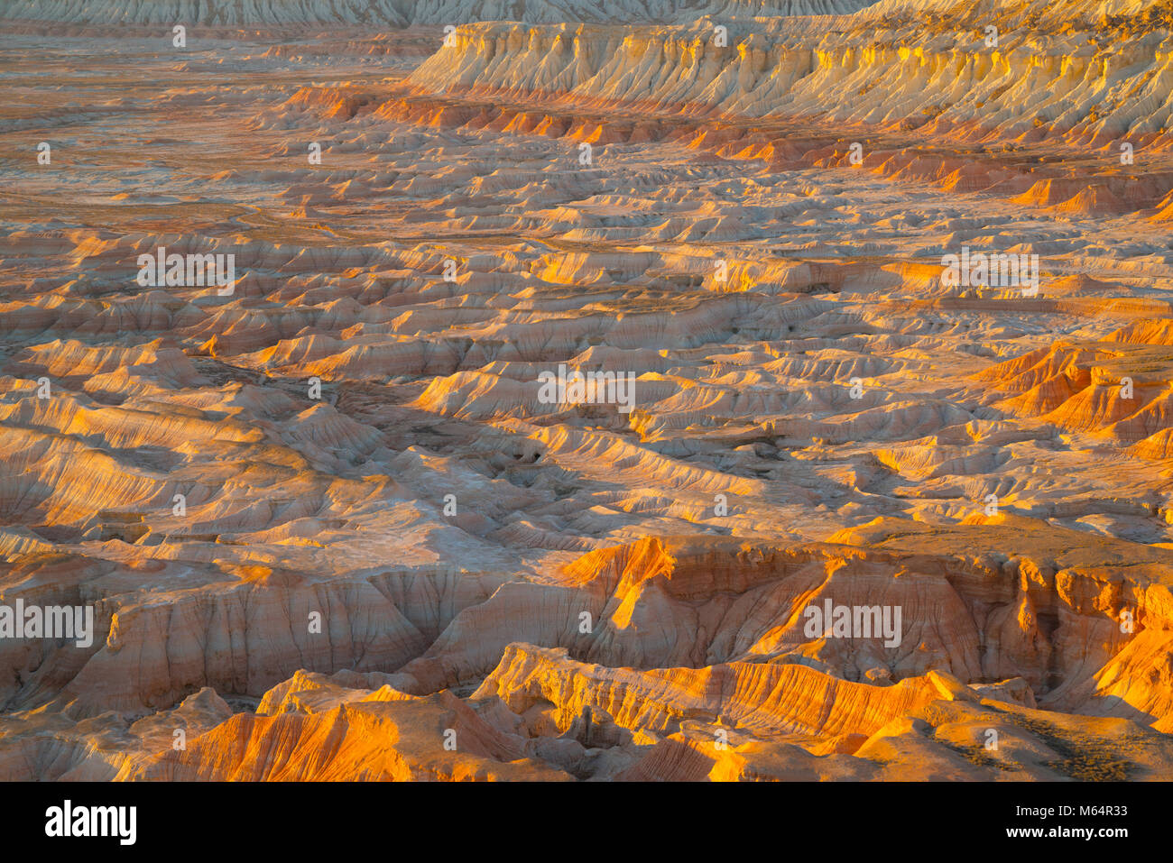 Yangikala Canyon, Turkmenistan Ust-Urt Plateau naer Caspian Sea Sunset ...