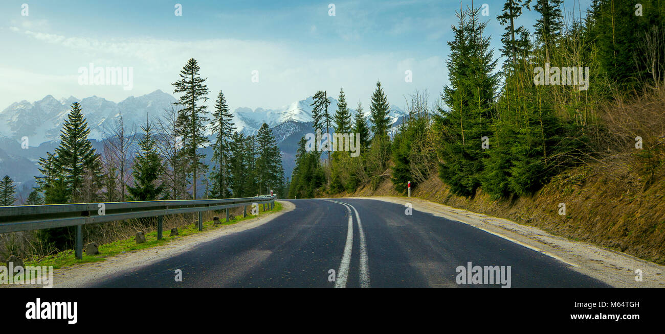 Panorama road hi-res stock photography and images - Alamy