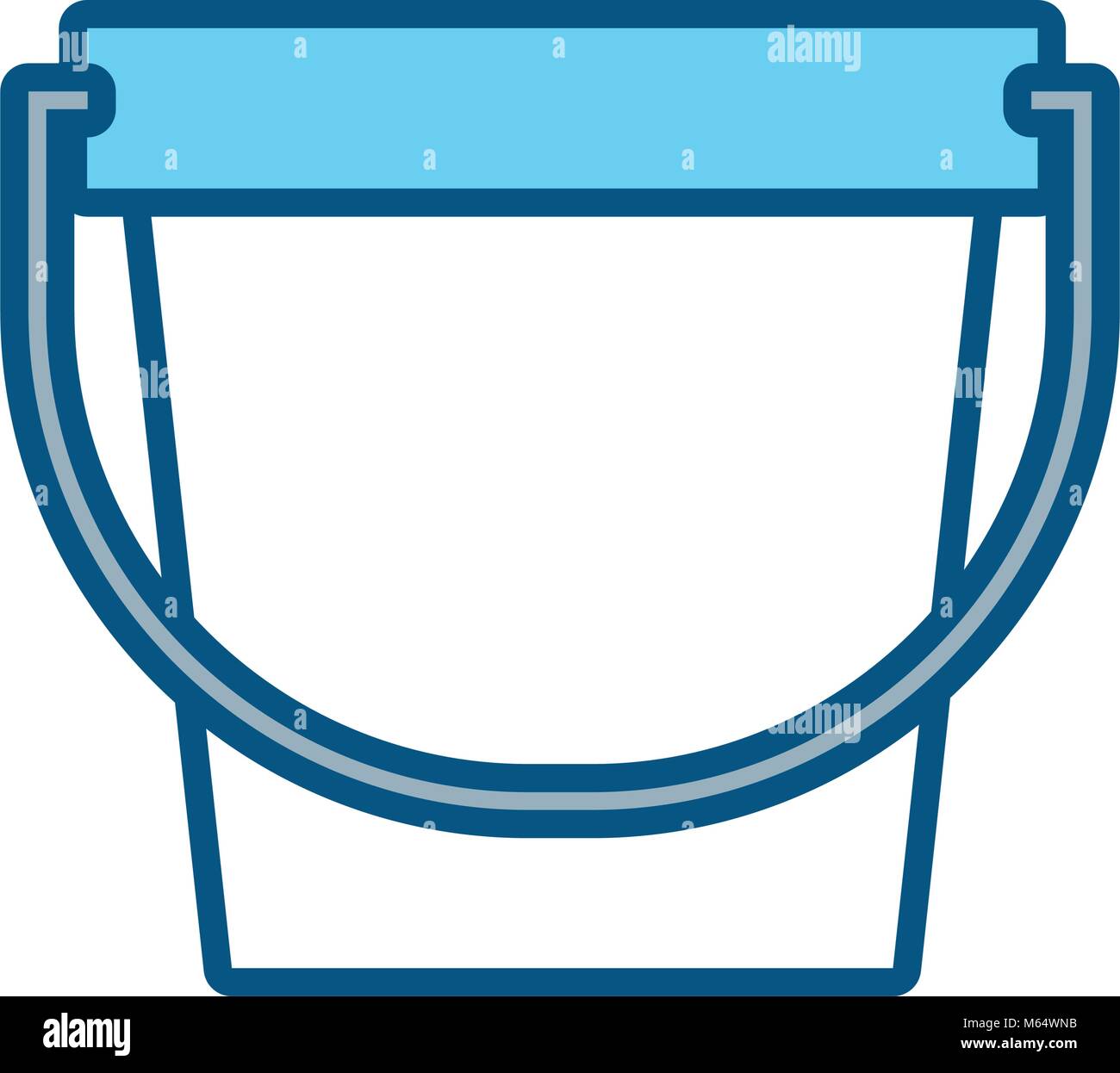 bucket vector illustration Stock Vector Image & Art - Alamy