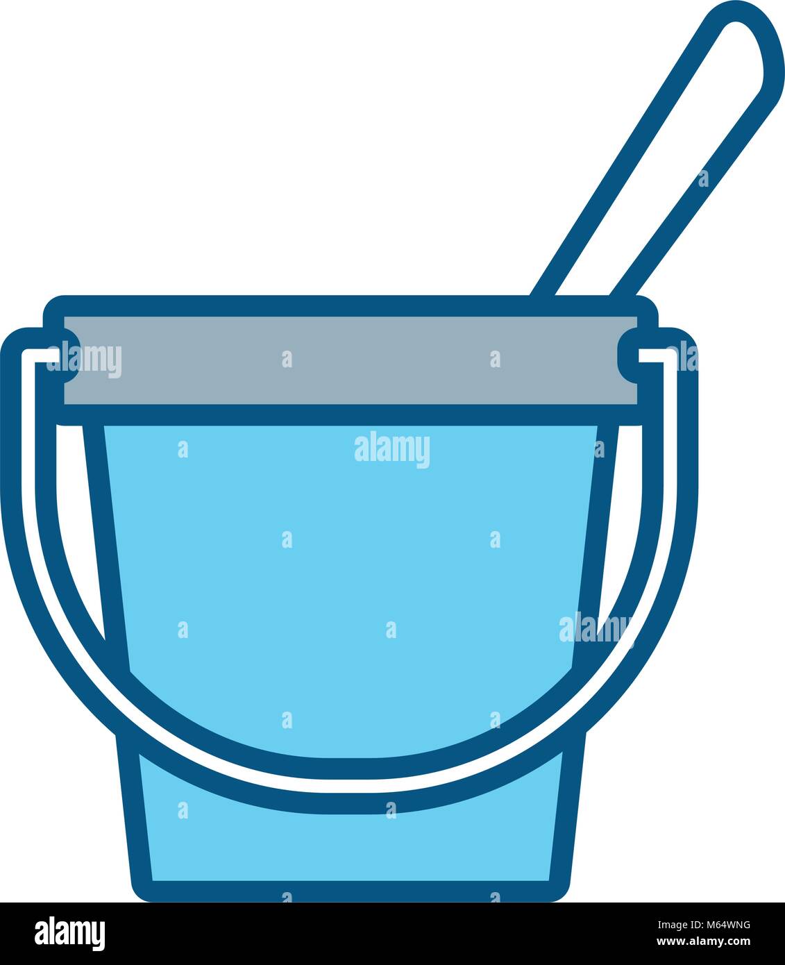 bucket vector illustration Stock Vector Image & Art - Alamy