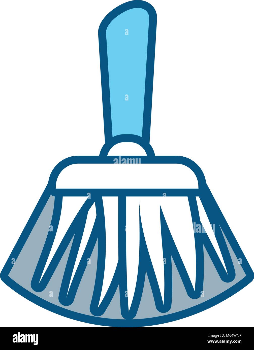 broom vector illustration Stock Vector Image & Art - Alamy