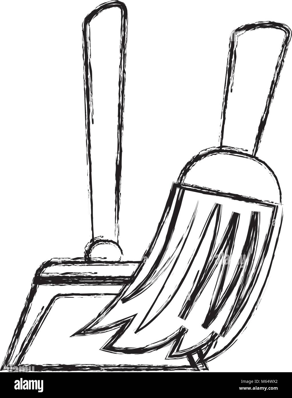 broom vector illustration Stock Vector Image & Art - Alamy