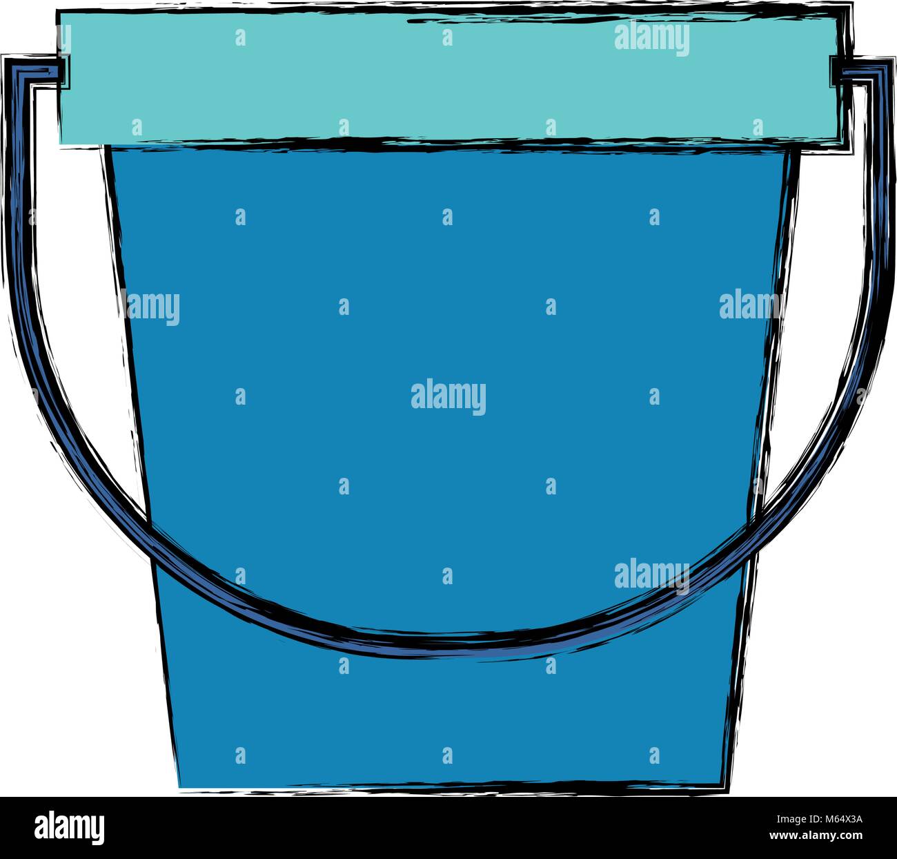 bucket vector illustration Stock Vector Image & Art - Alamy