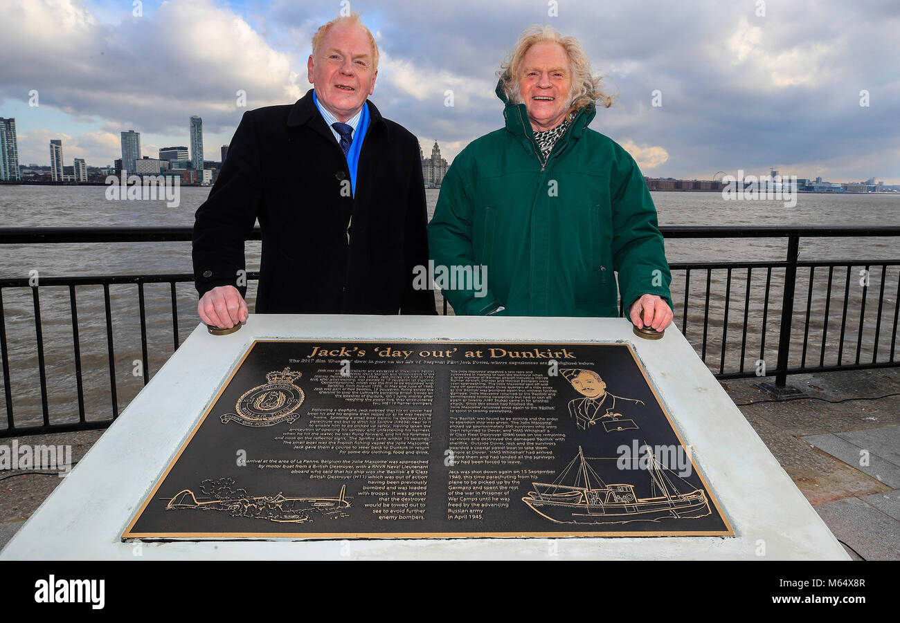 Tony (left) and Robert Potter, the sons of Battle of Britain Spitfire ...