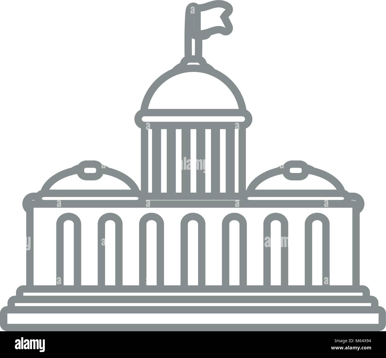capitol building icon Stock Vector Image & Art - Alamy