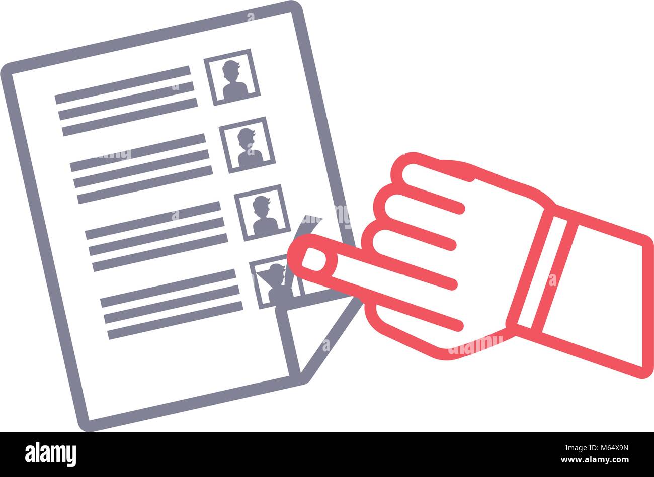 ballot paper icon Stock Vector Image & Art - Alamy