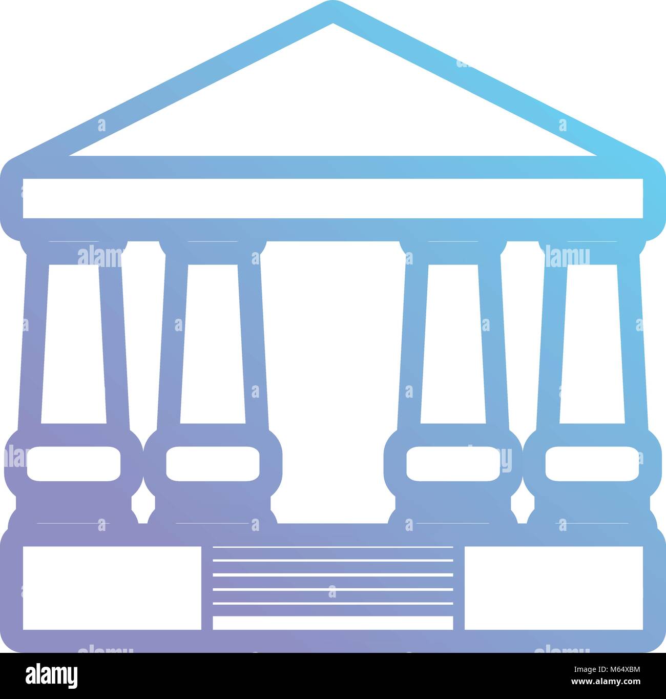 Justice court building icon Stock Vector Image & Art - Alamy