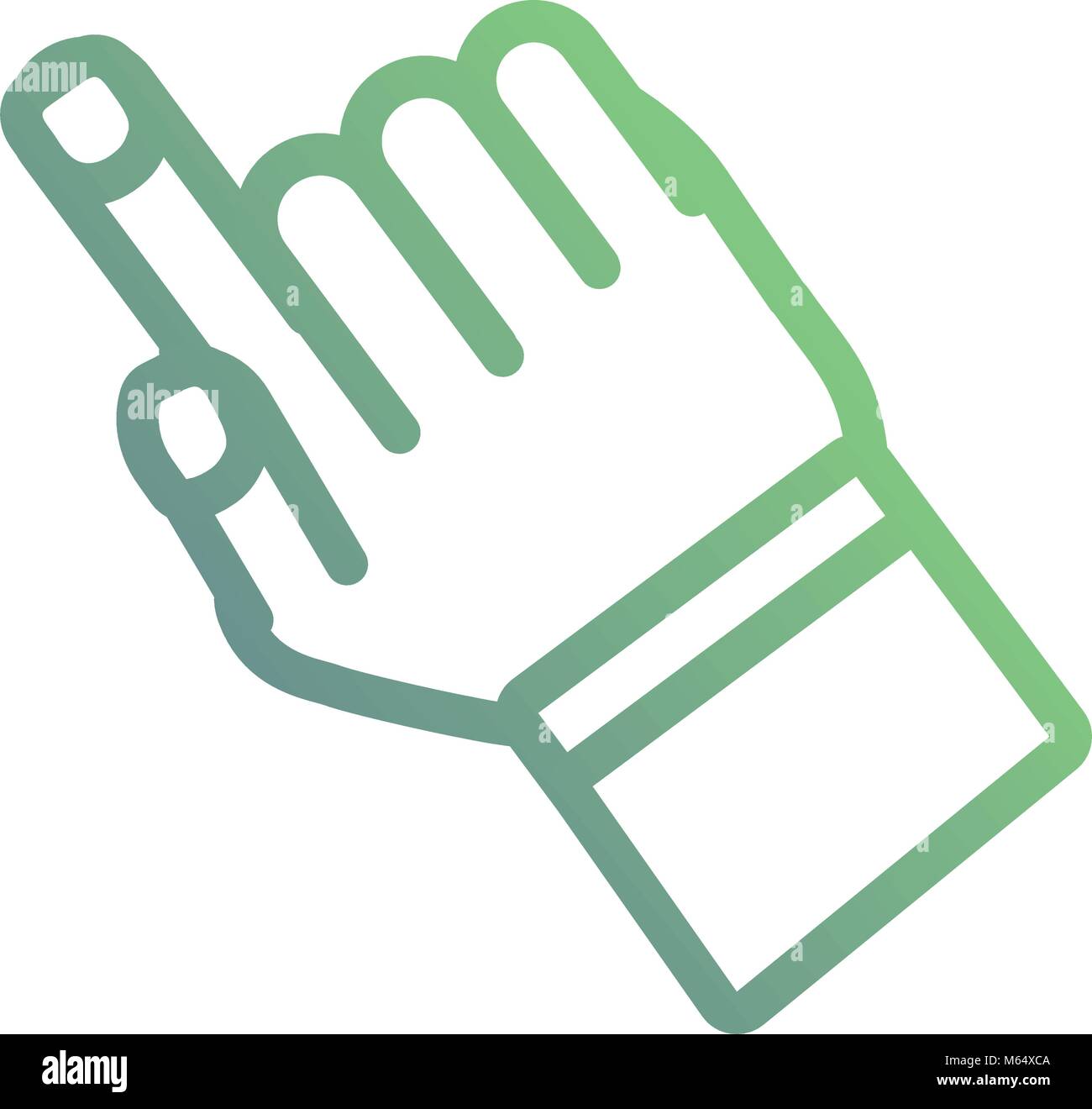 hand pointing icon Stock Vector Image & Art - Alamy