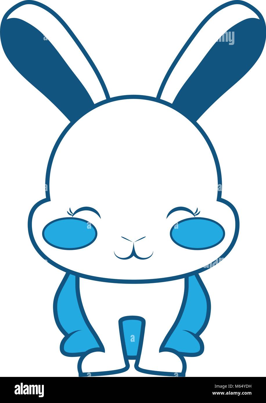 Cute rabbit icon Stock Vector Image & Art - Alamy