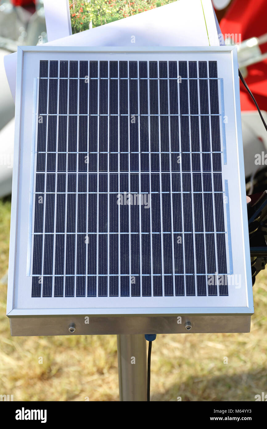 Photovoltaic Solar Panel Power Energy Cell Stock Photo - Alamy