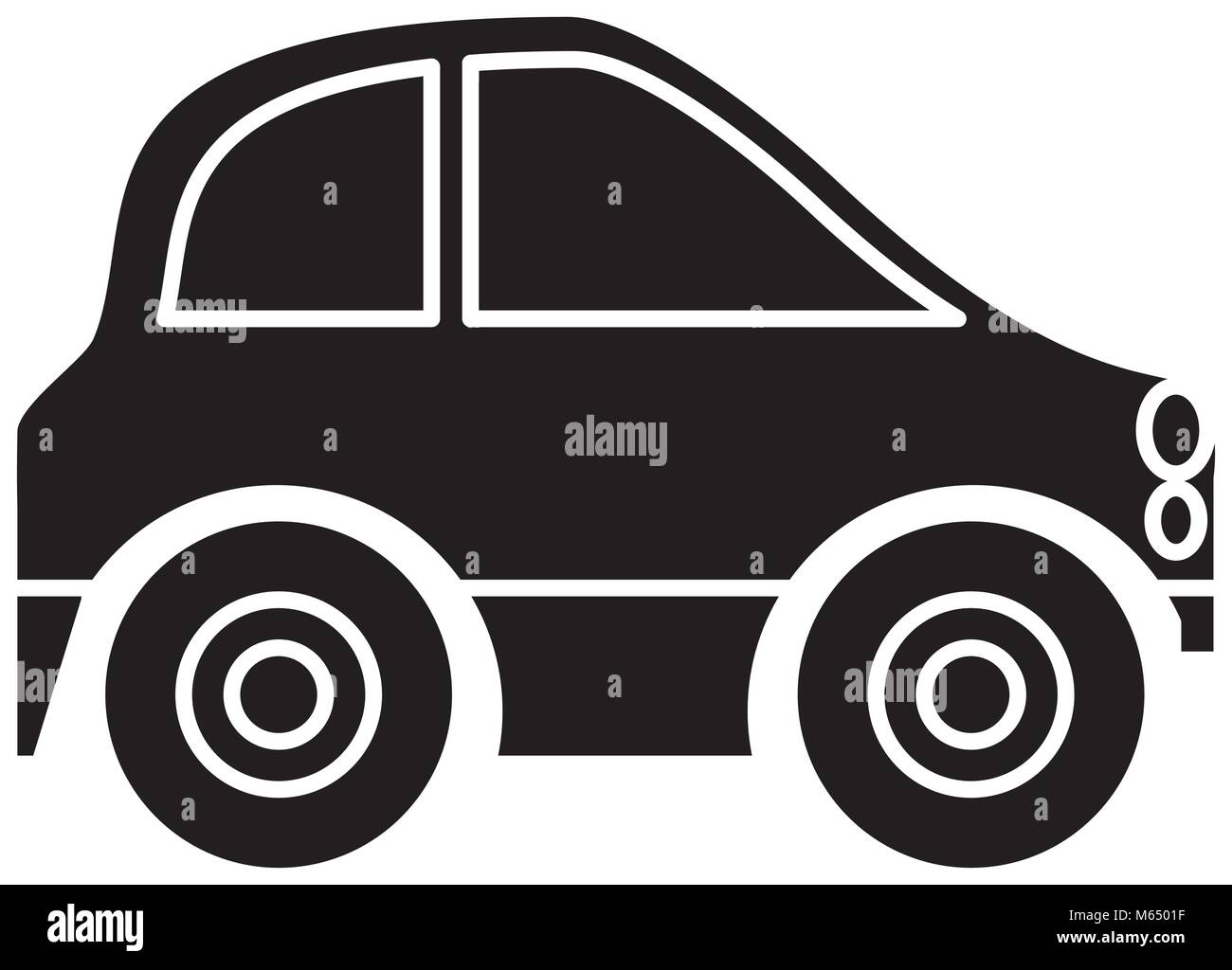 Luxury mini car Stock Vector Images - Alamy