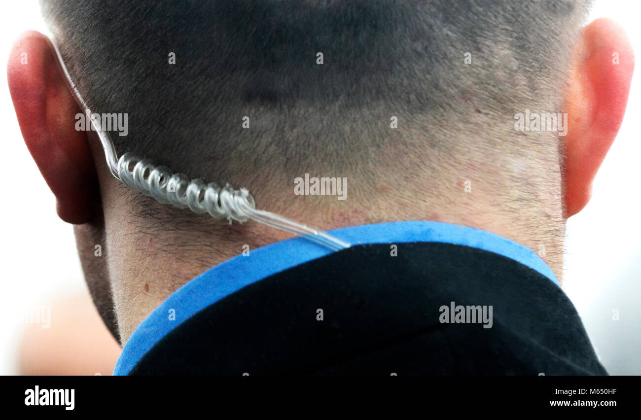 Secret agent and headphones hi-res stock photography and images - Alamy