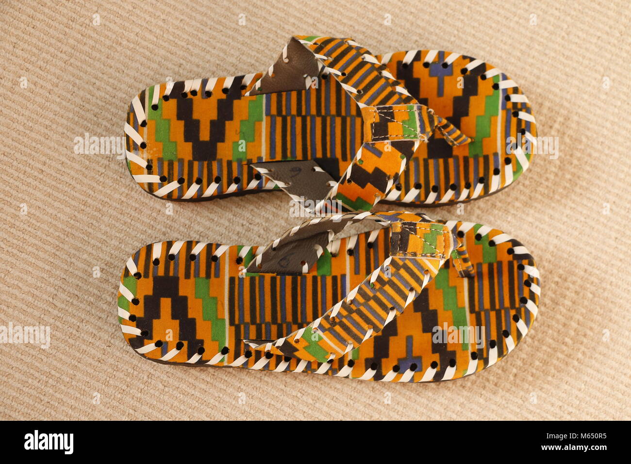 Handmade slippers made of clothes Stock Photo - Alamy