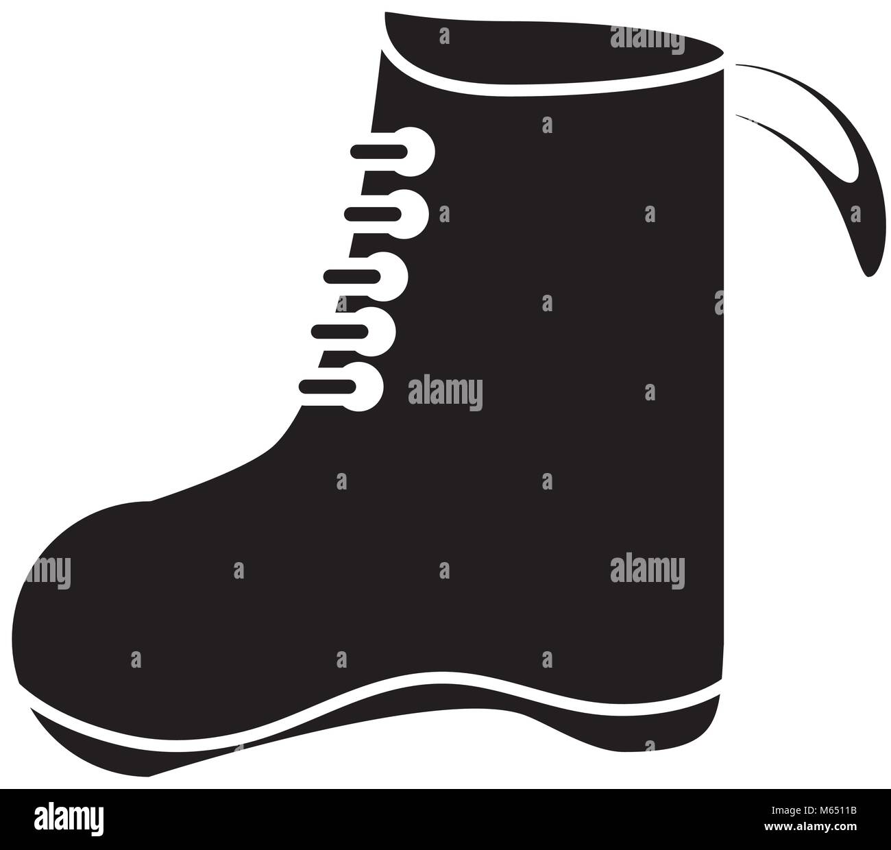 winter boots icon Stock Vector Image & Art - Alamy