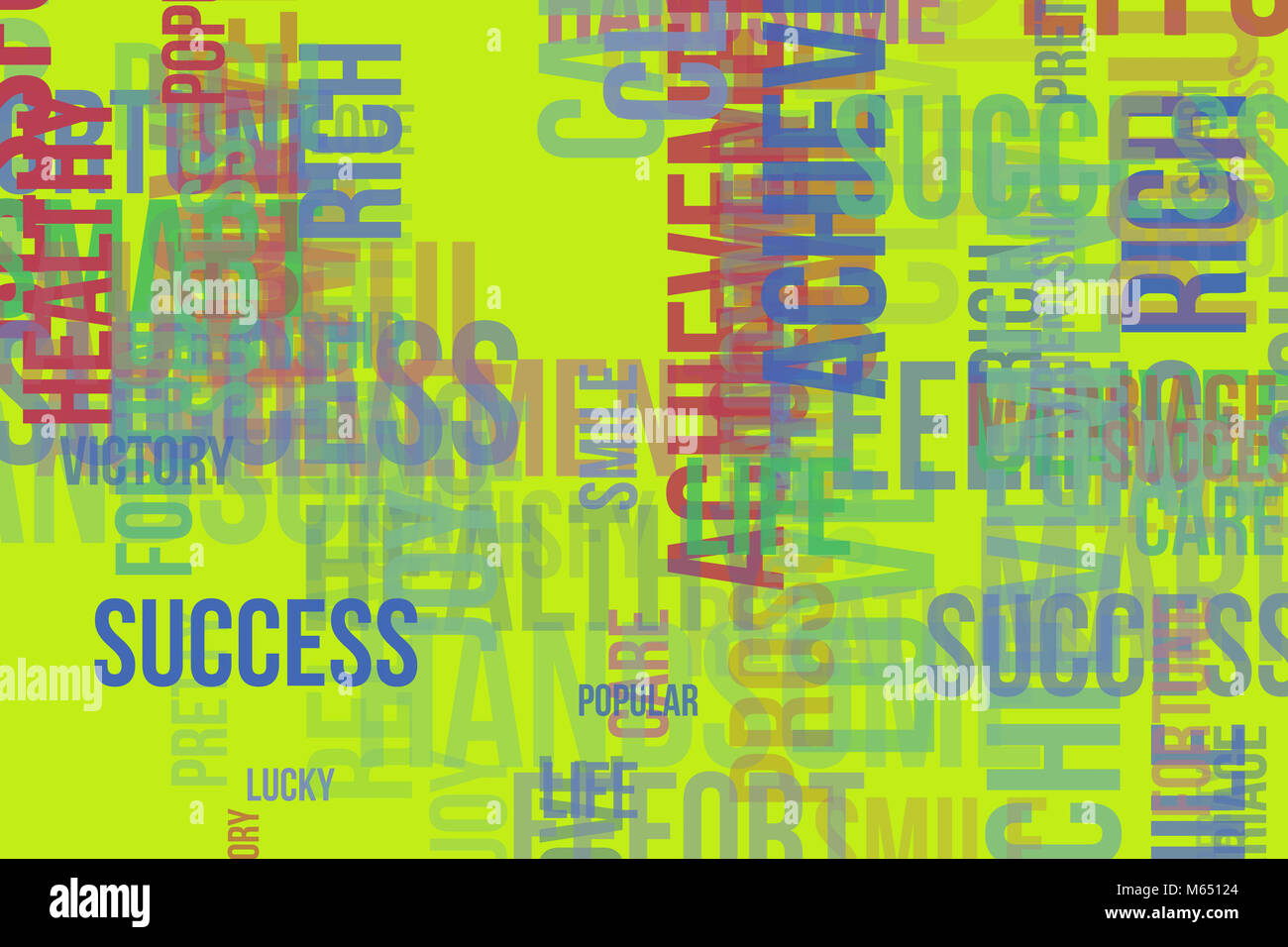 Happy word cloud, for design wallpaper, texture or background Stock ...