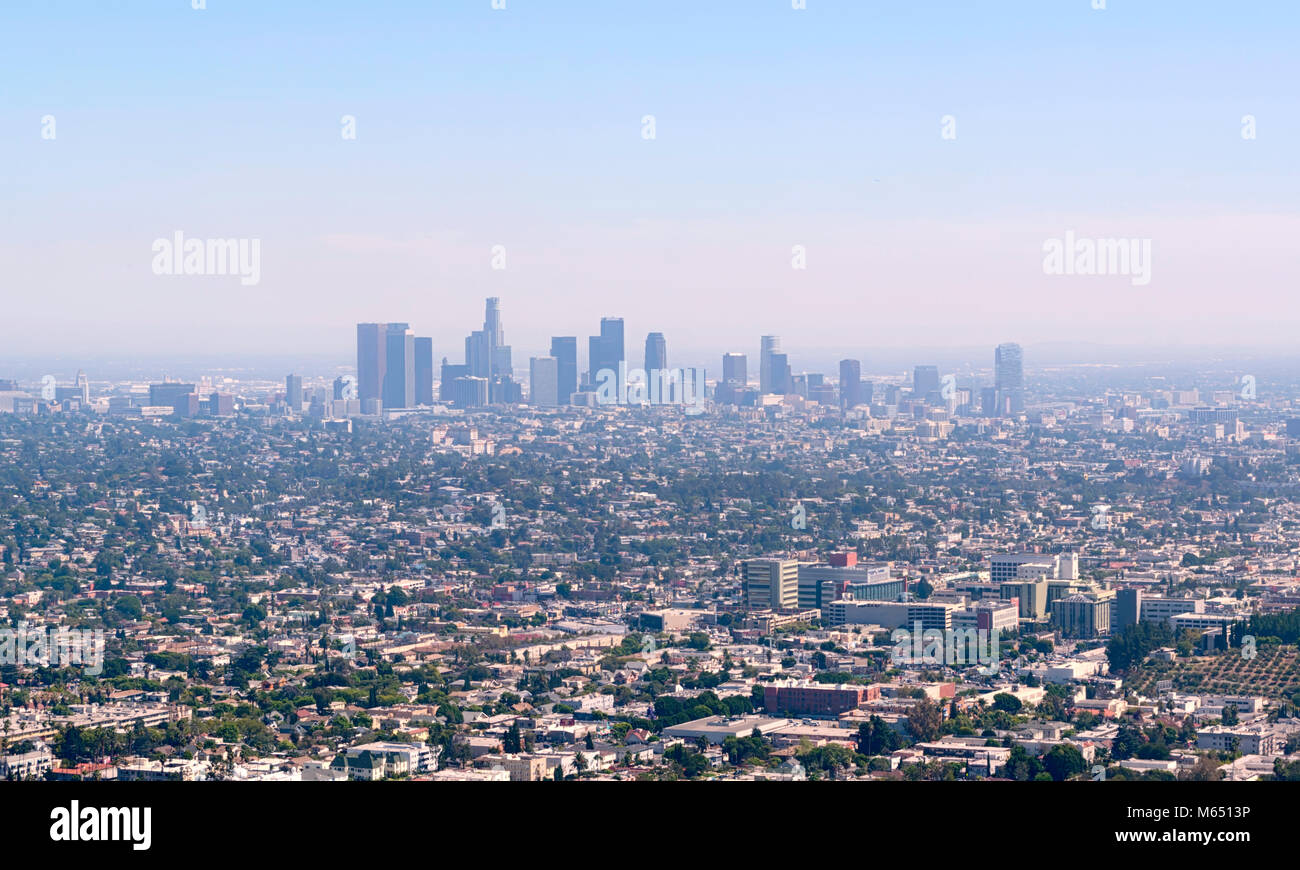 Skyscrapers and city buildings buildings downtown hi-res stock ...