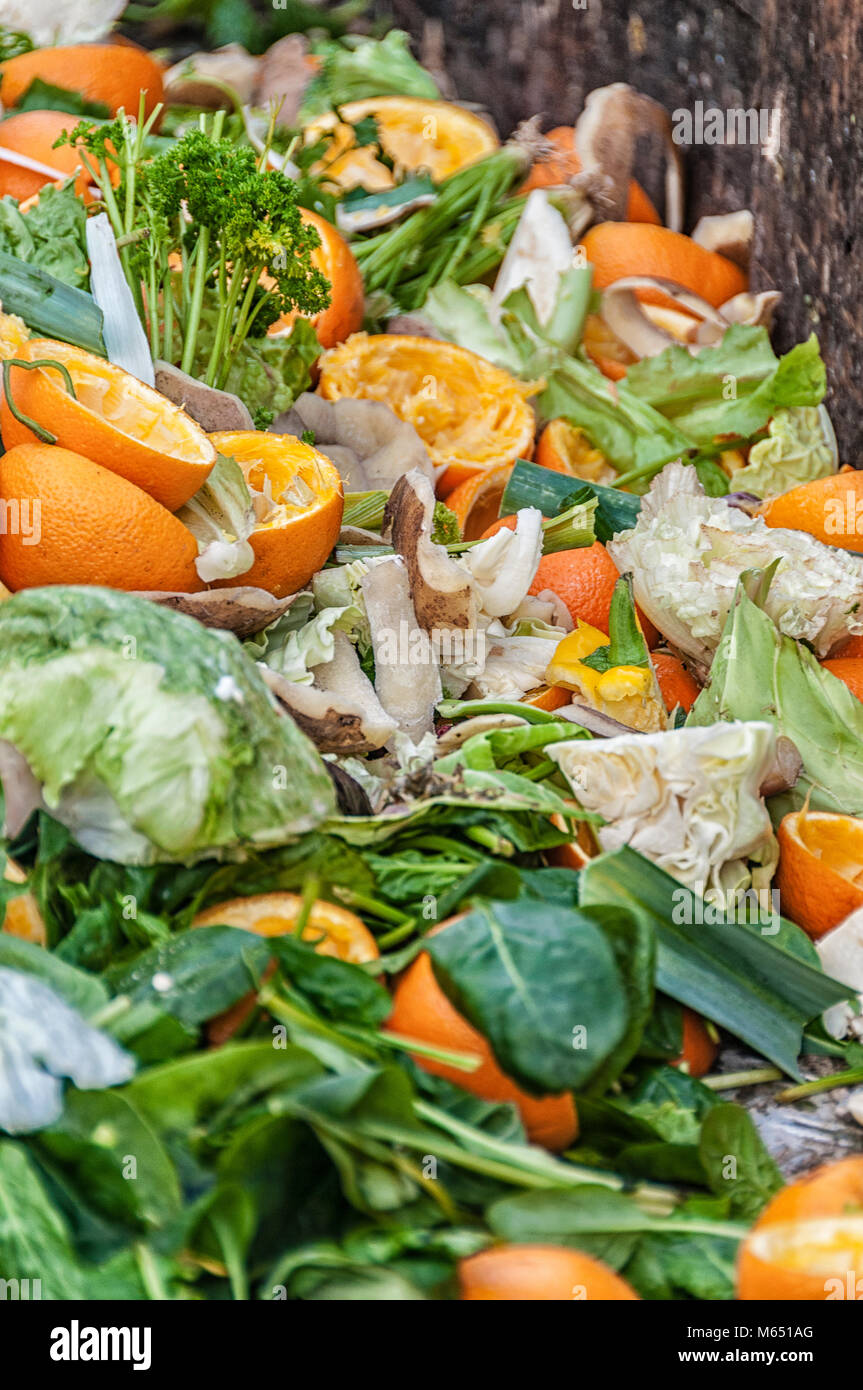 Organic waste on white hi-res stock photography and images - Alamy