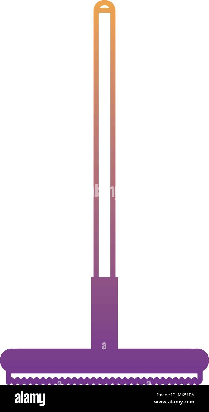 curling broom icon Stock Vector Image & Art - Alamy