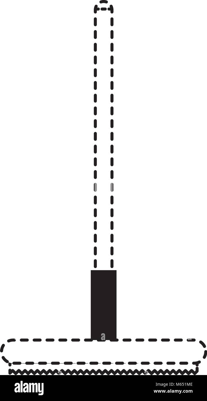 curling broom icon Stock Vector Image & Art - Alamy