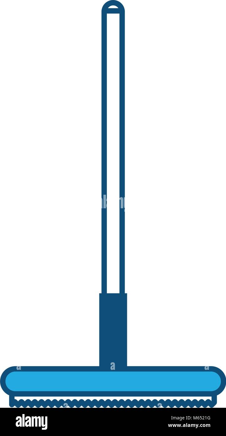 curling broom icon Stock Vector Image & Art - Alamy