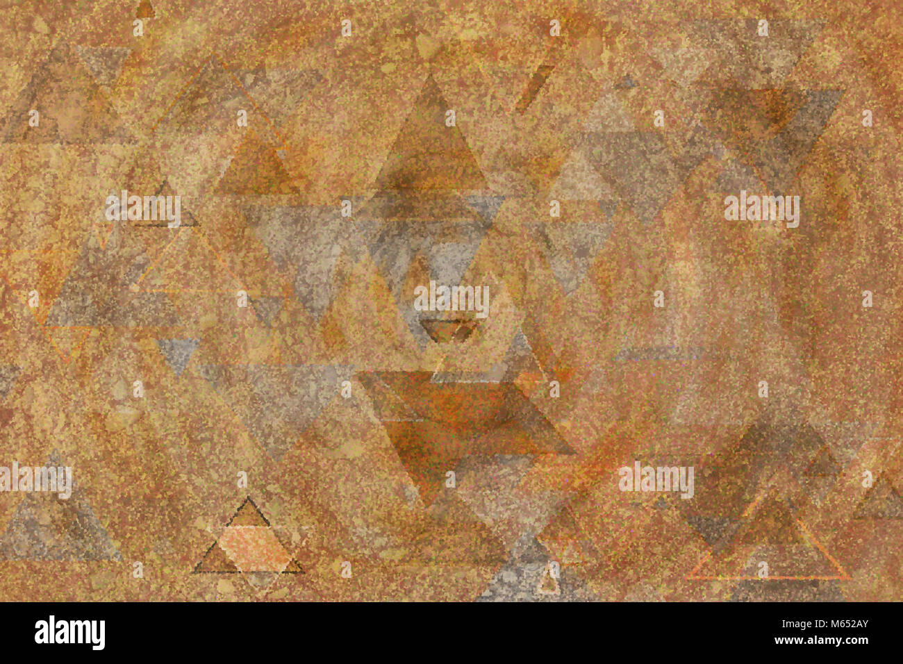 Random triangle shape, digital generative art for design texture ...