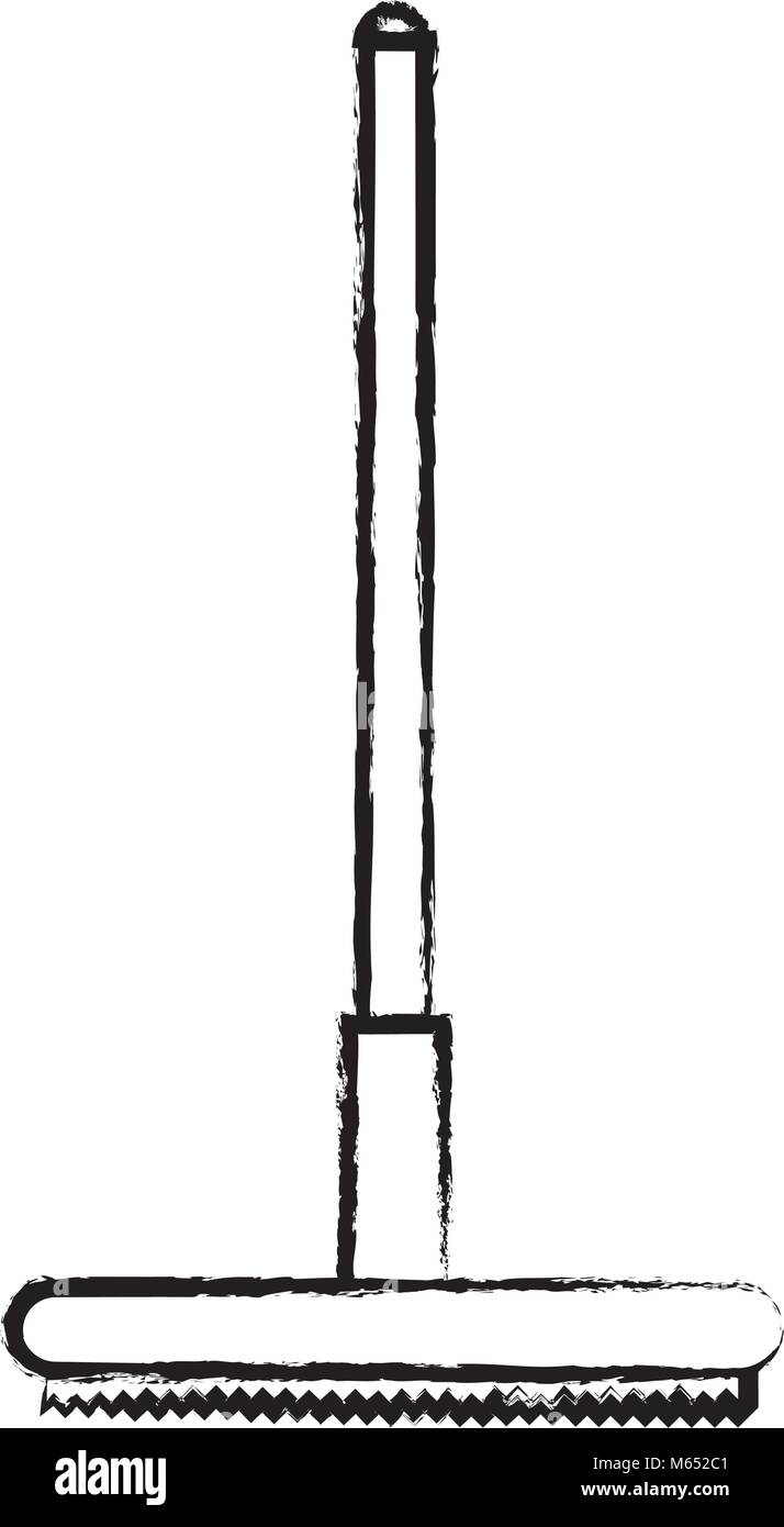 curling broom icon Stock Vector Image & Art - Alamy