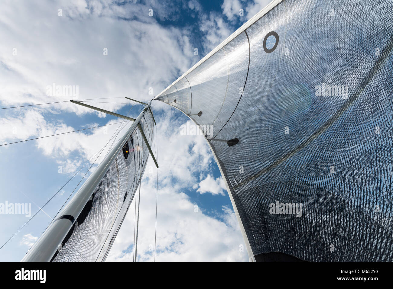 Sail cloth texture hi-res stock photography and images - Alamy