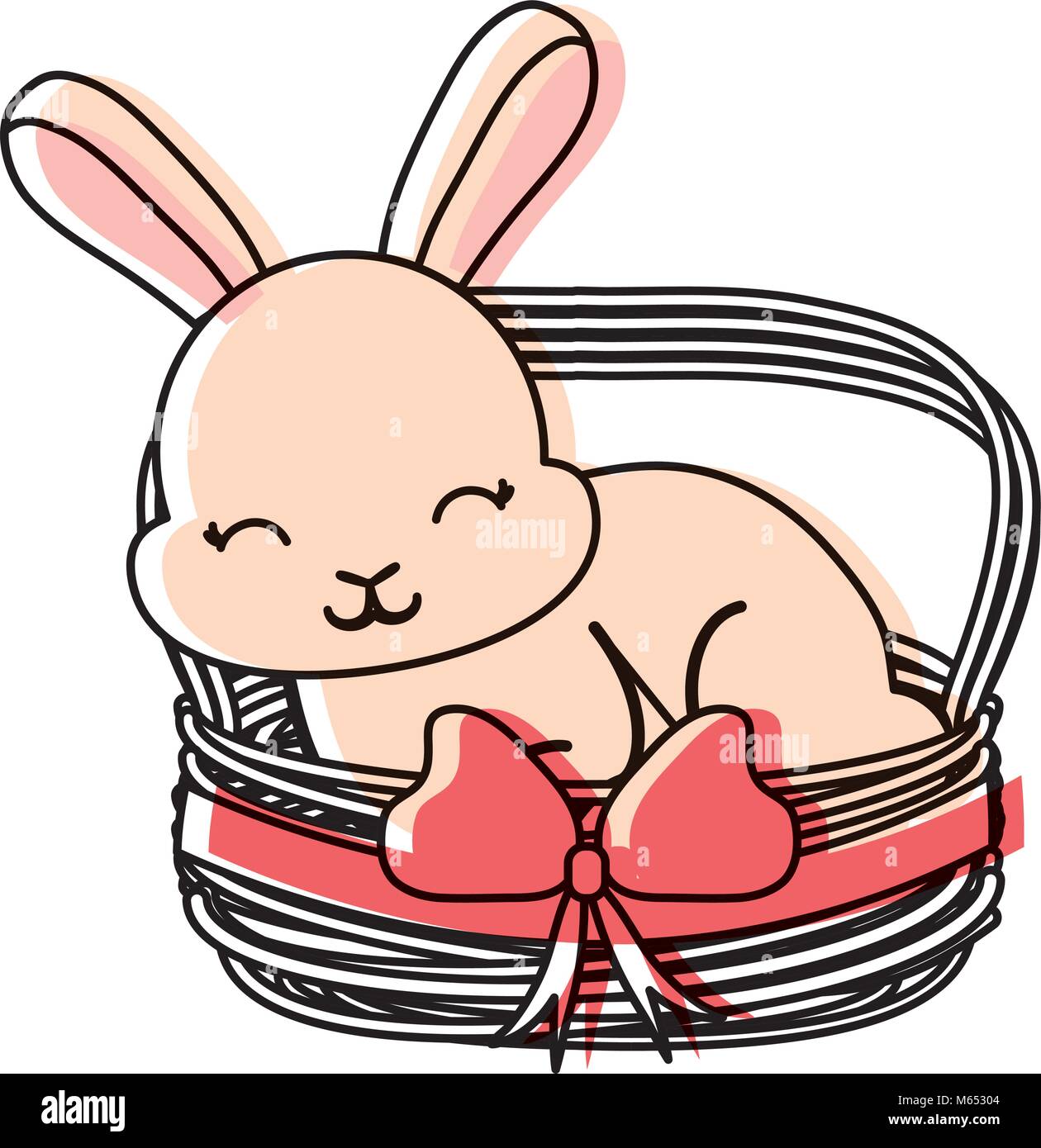 cute rabbit design Stock Vector Image & Art - Alamy