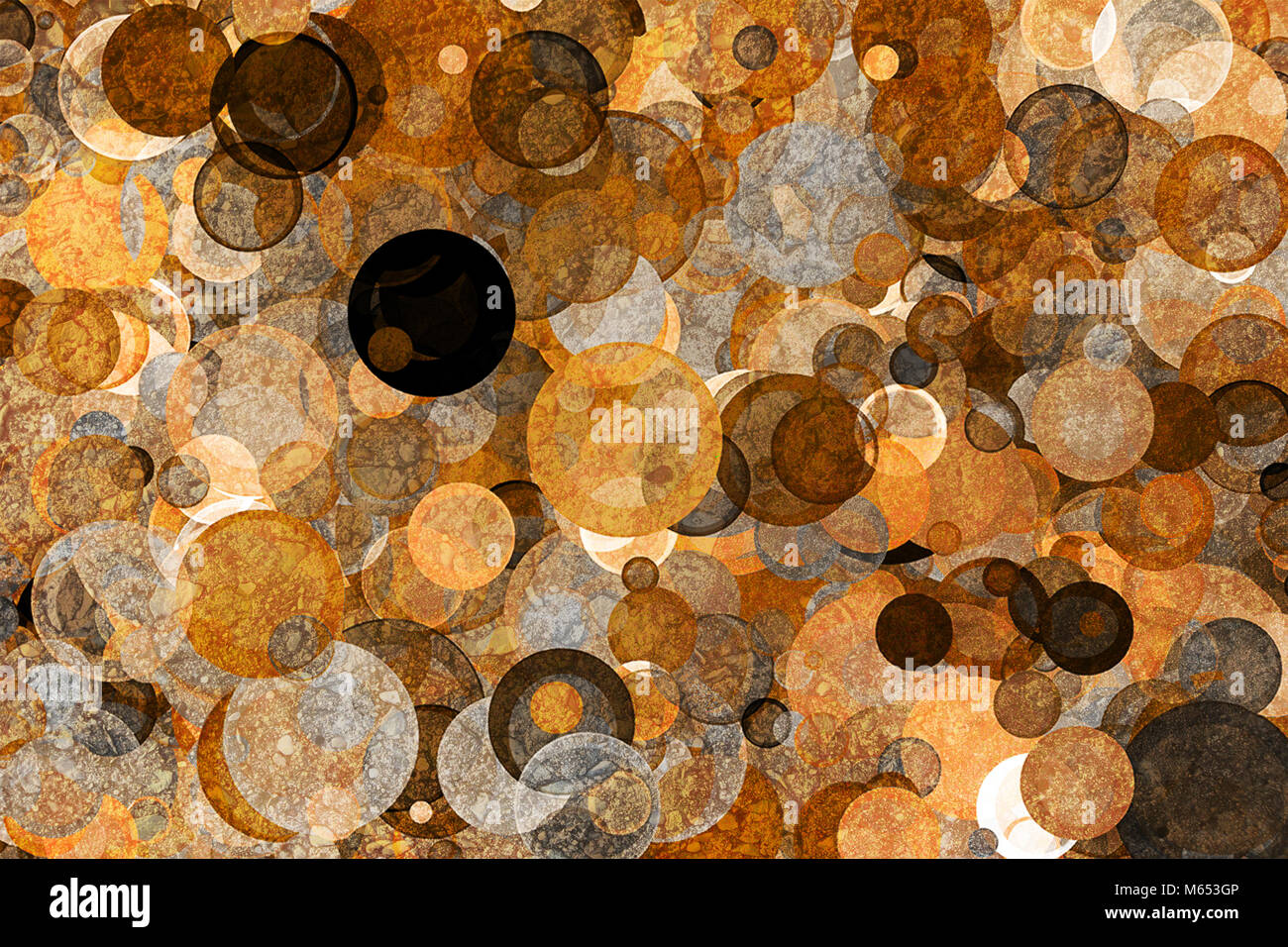 Random circle, ellipse or bubble shape, digital generative art for ...