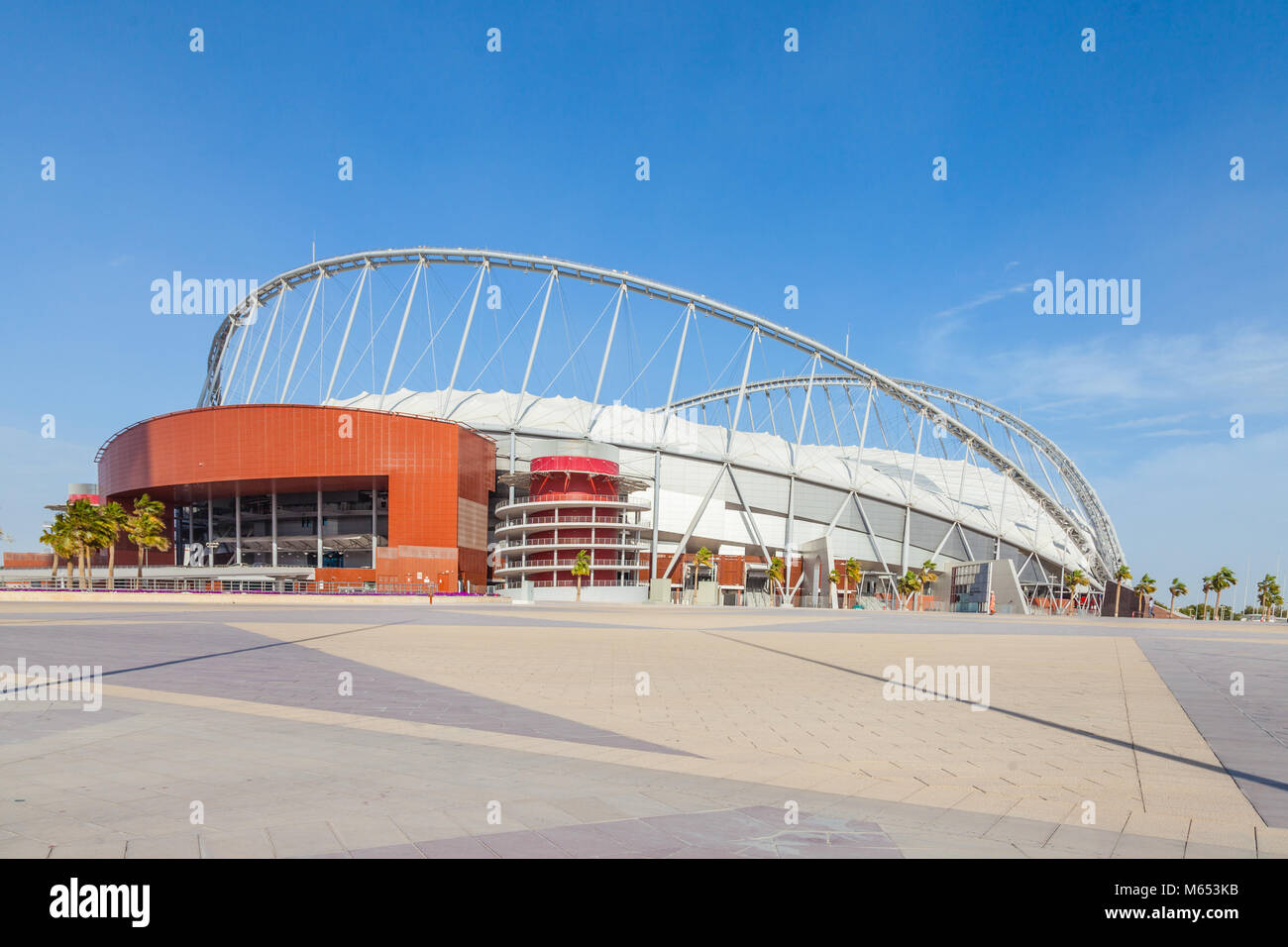 Khalifa International Stadium, Doha, Qatar Stock Photo - Alamy