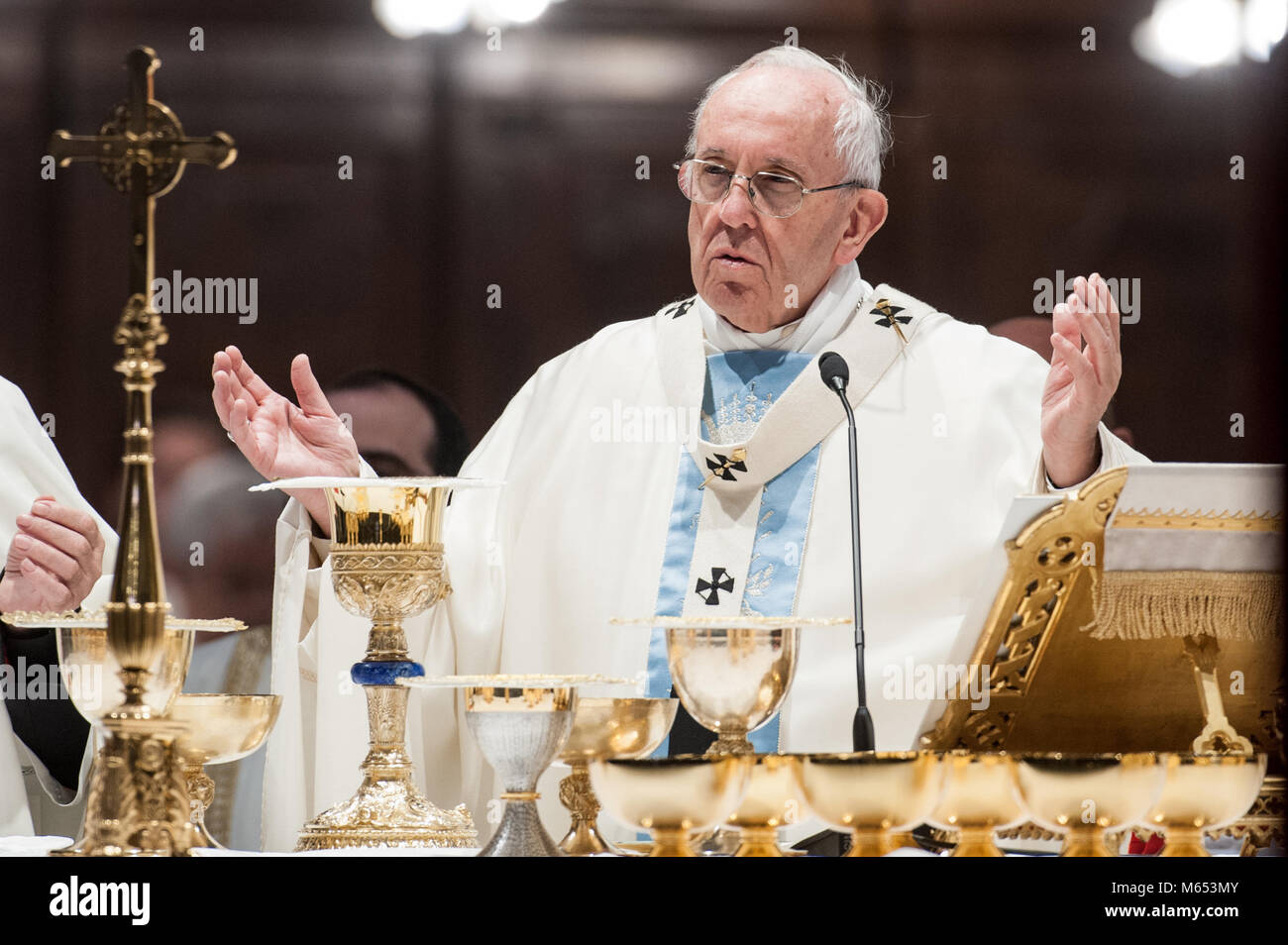 Mass at St. Mary Major Basilica on the occasion of the translation of ...