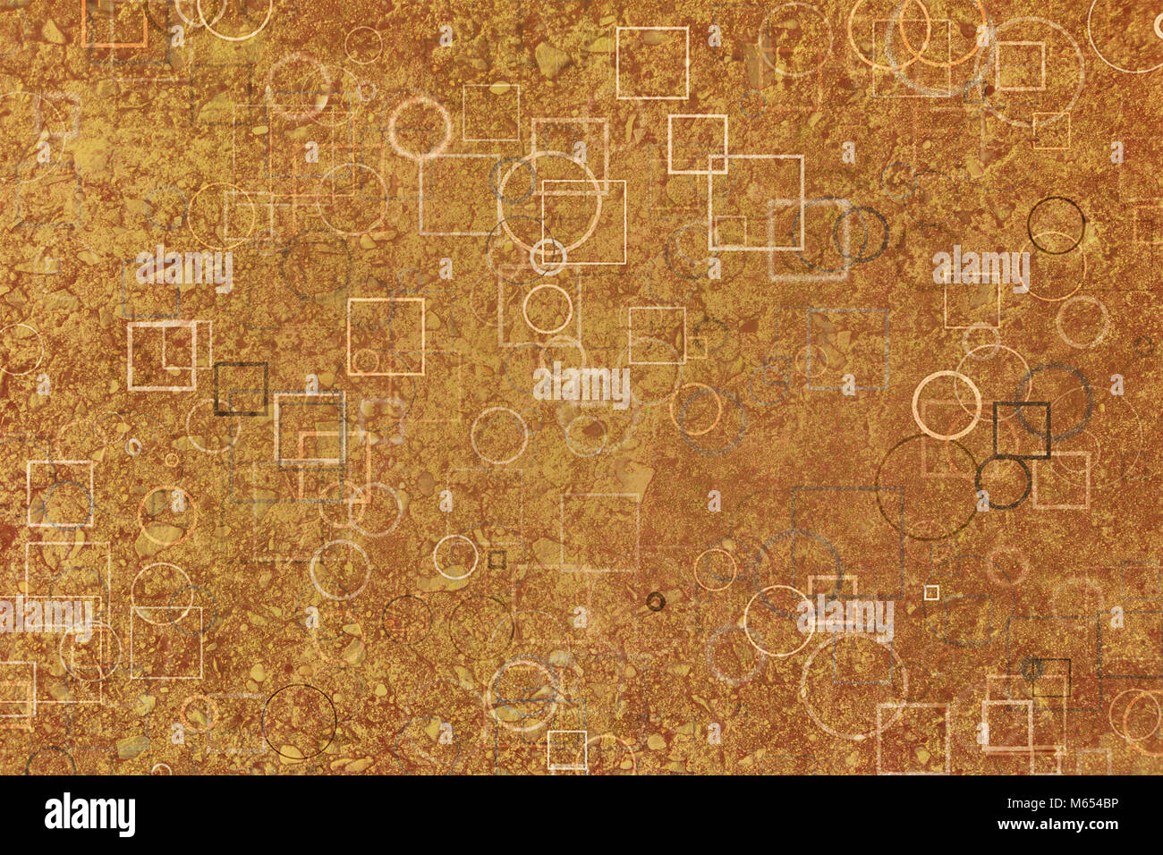 Random circle, square & rectangle shape, digital generative art for ...