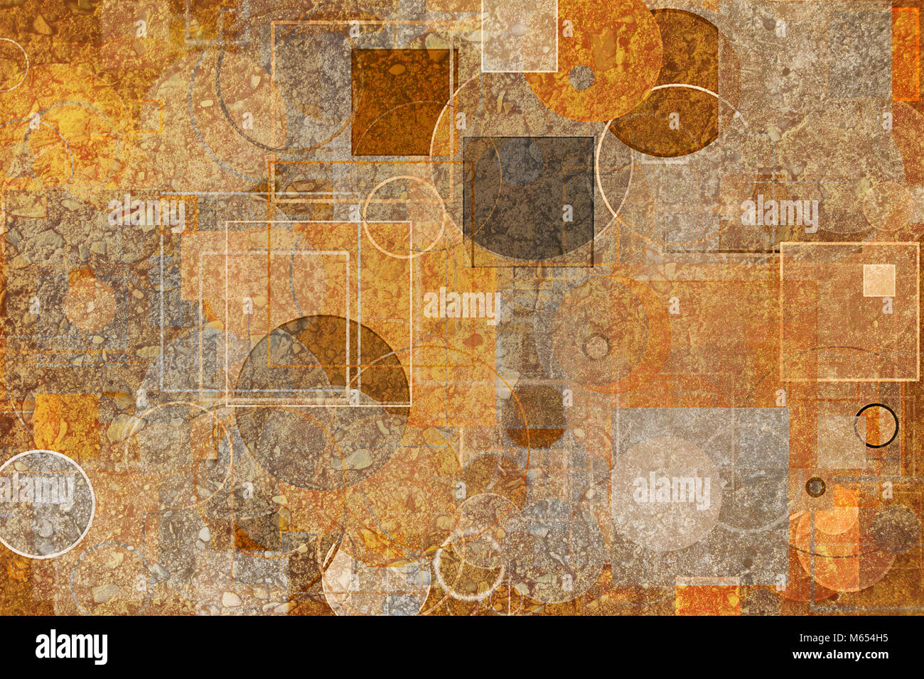 Random circle, square & rectangle shape, digital generative art for ...